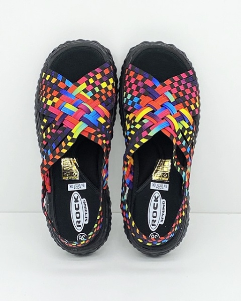 Elastyczne sandały damskie Rock Spring Dakota, tęgość G-H - obuwie ...